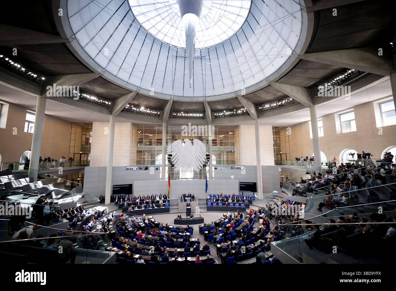 Bundestag DEU, Deutschland, Germany, Berlin, 14.05.2025 Uebersicht vom ...