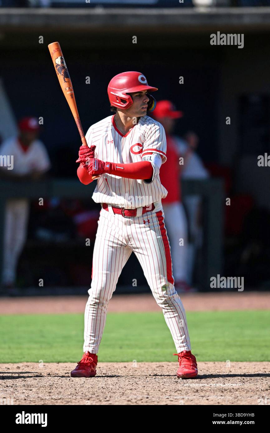 Trey Ebel (1) of the Corona Panthers (Corona, California) during the ...