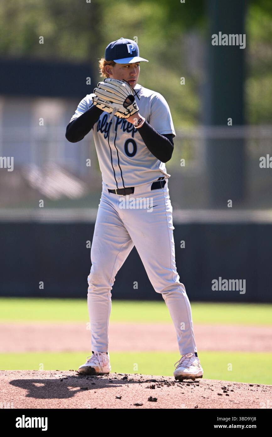 Justice De Jong (0) of the Poly Prep Country Day Blue Devils (Brooklyn ...