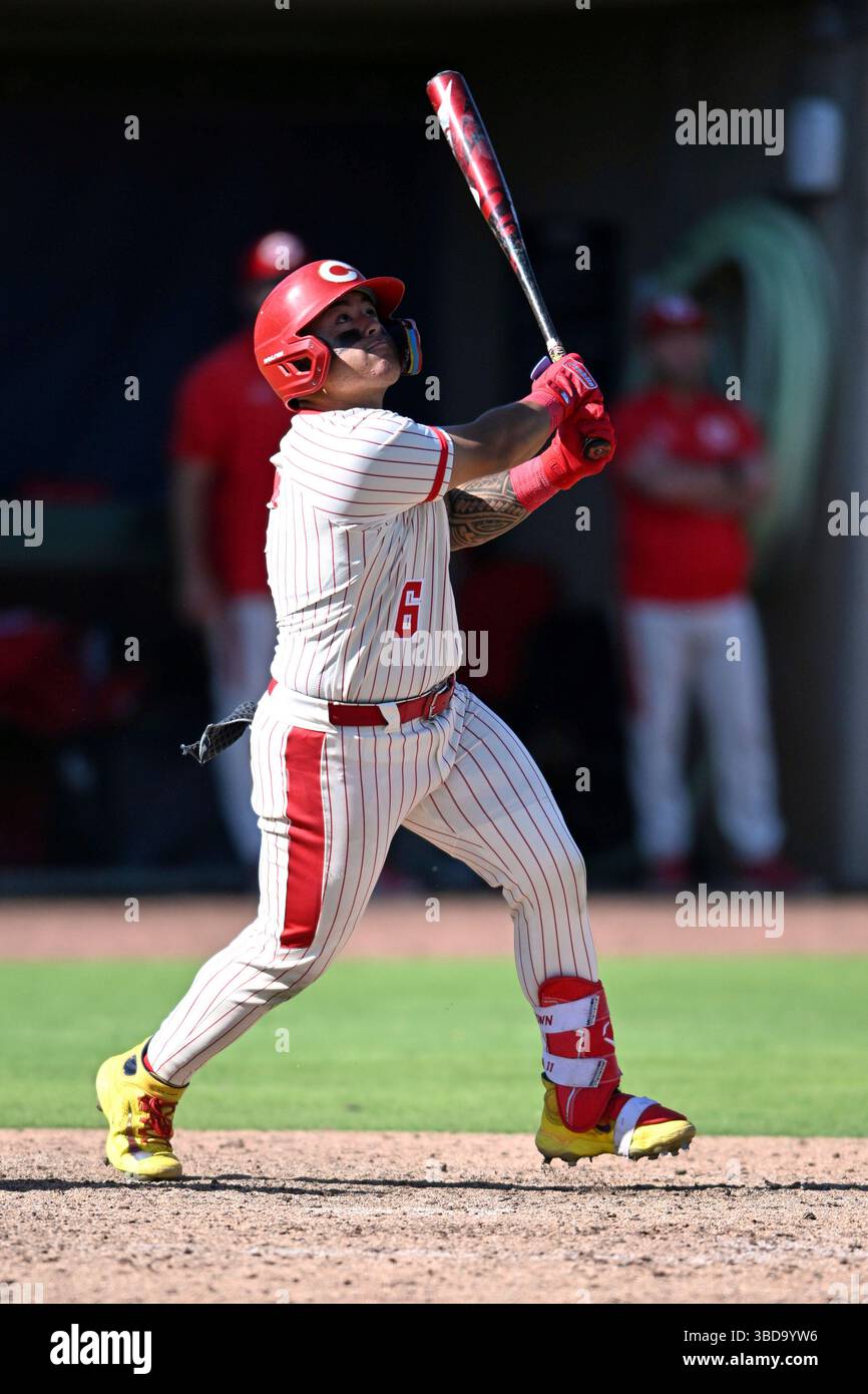 Jesiah Andrade (6) of the Corona Panthers (Corona, California) during ...