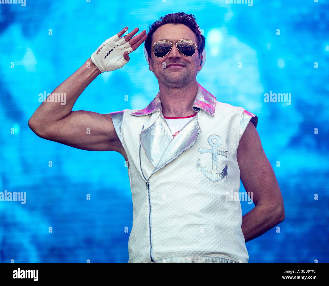 Vengaboys performing at the IN IT TOGETHER FESTIVAL Margam, South Wales ...