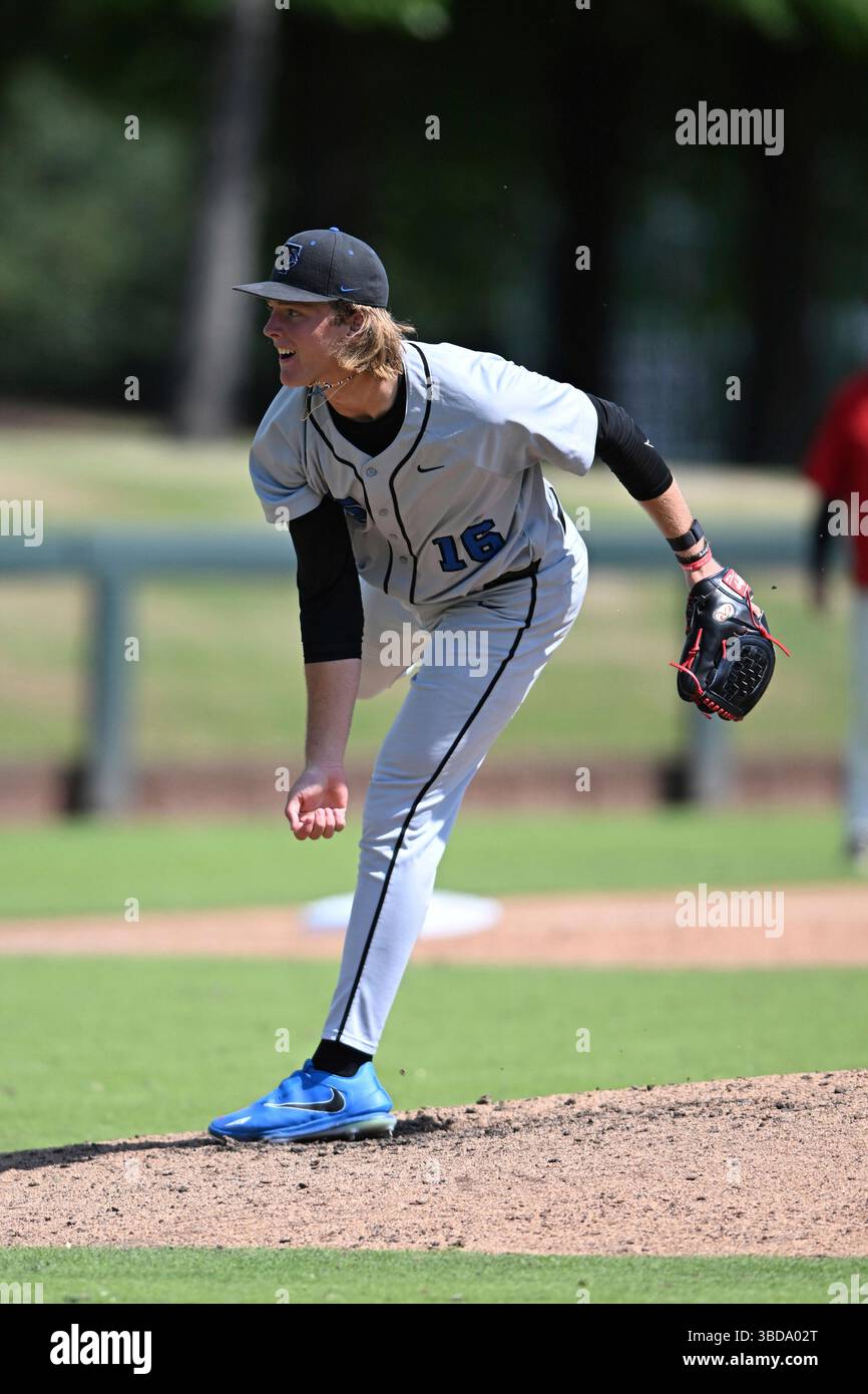 Ethan Wheeler (16) of the Trinity Christian Conquerors (Jacksonville ...