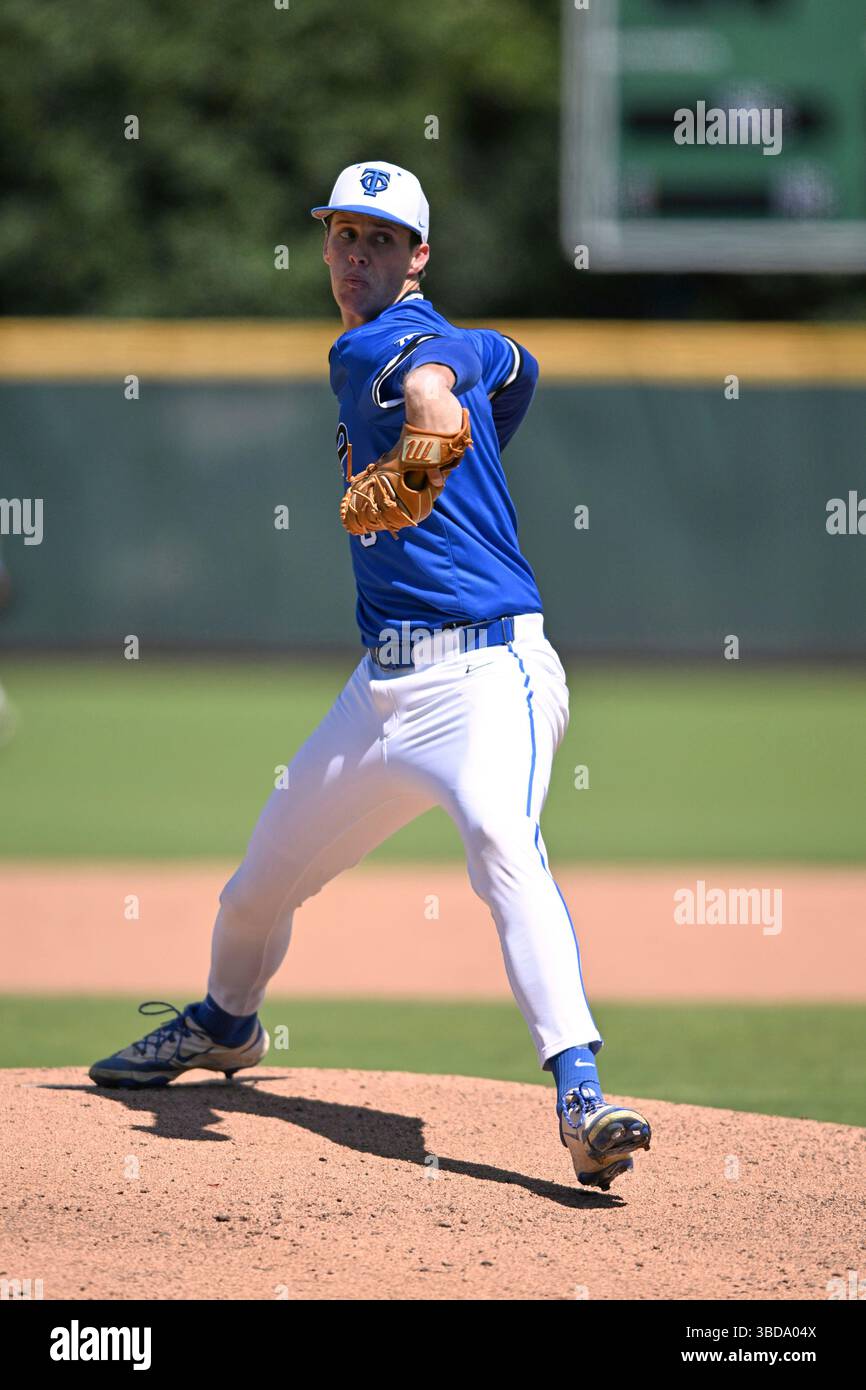 Aaron Watson (5) of the Trinity Christian Conquerors (Jacksonville ...