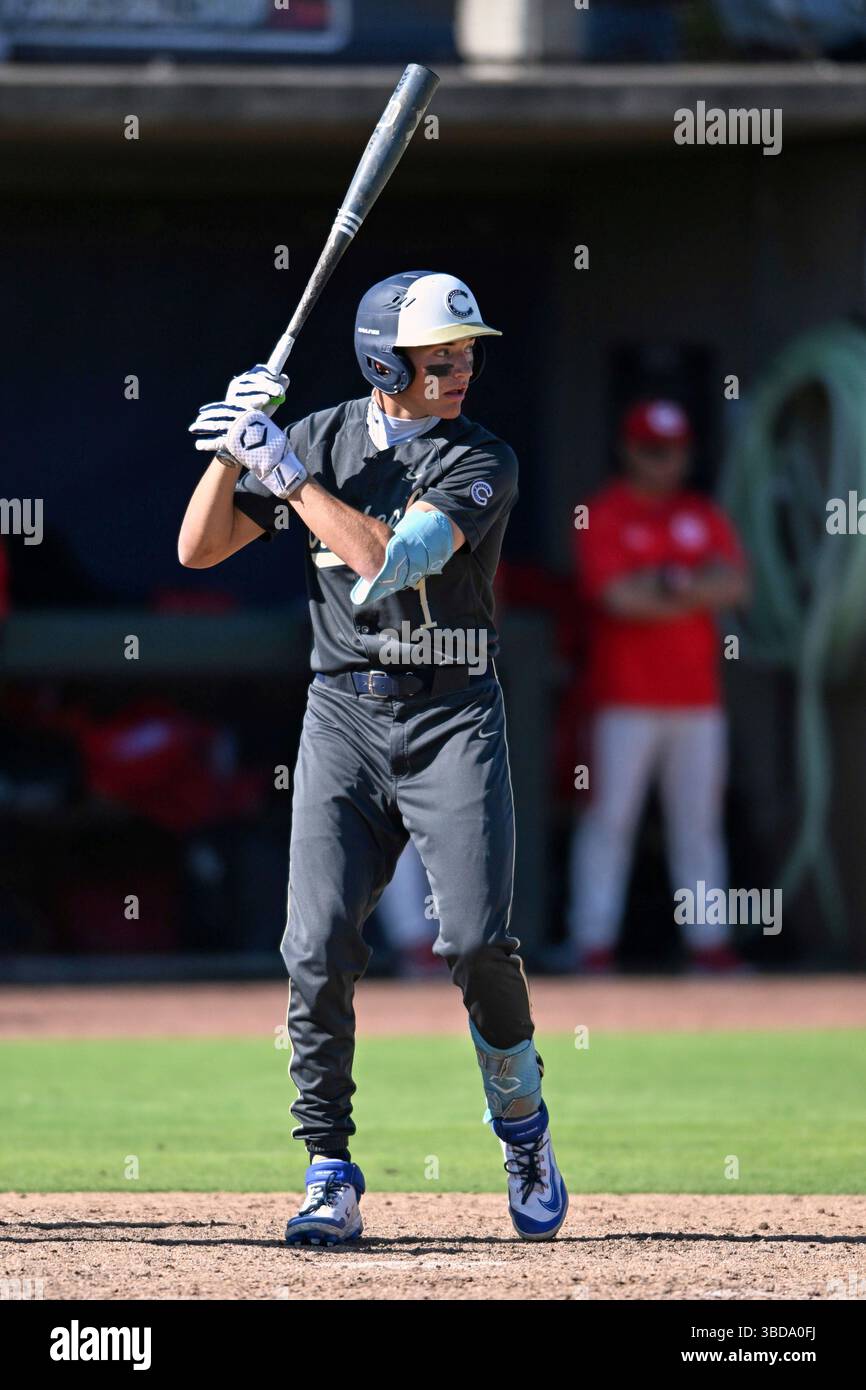 Baylor Denny (1) of the Casteel Colts (Queen Creek, Arizona) during the ...
