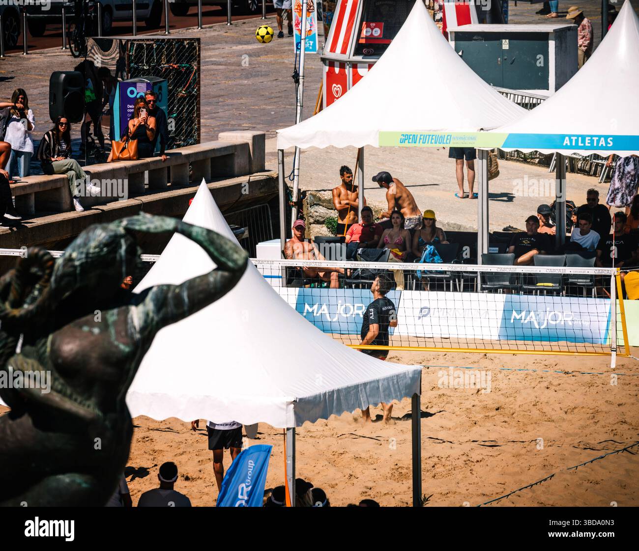 Futevolei tournament in Cascais Portugal in May 2025 Stock Photo - Alamy