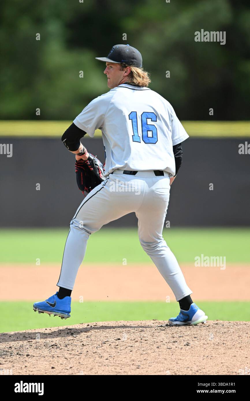 Ethan Wheeler (16) of the Trinity Christian Conquerors (Jacksonville ...