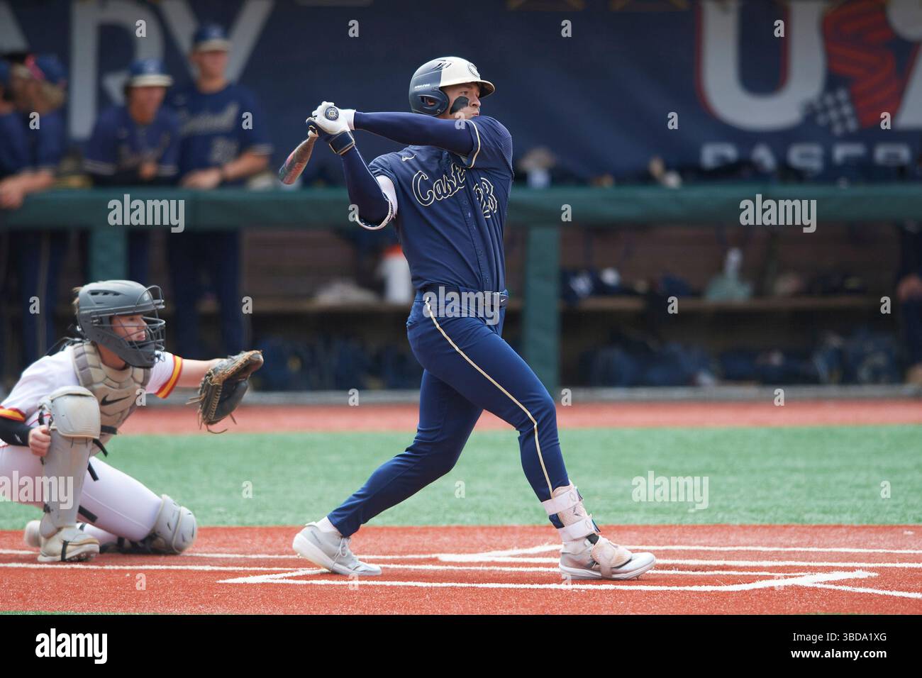 Ryan Harwood (23) of the Casteel Colts (Queen Creek, Arizona) during ...