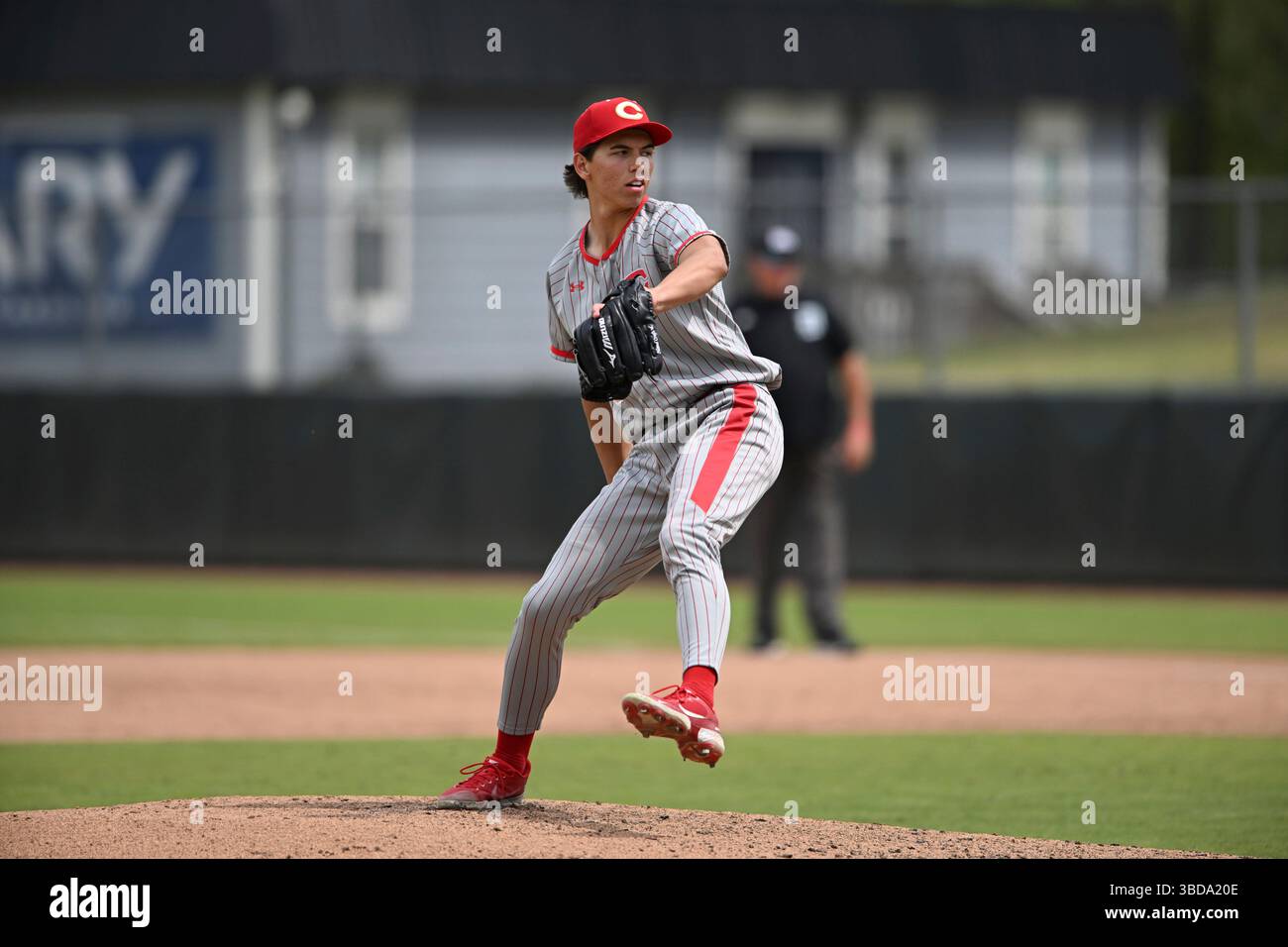 Seth Hernandez (22) of the Corona Panthers (Corona, California) during ...