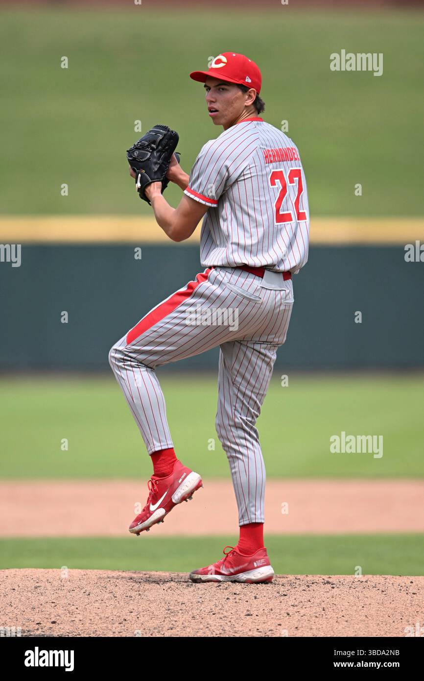 Seth Hernandez (22) of the Corona Panthers (Corona, California) during ...
