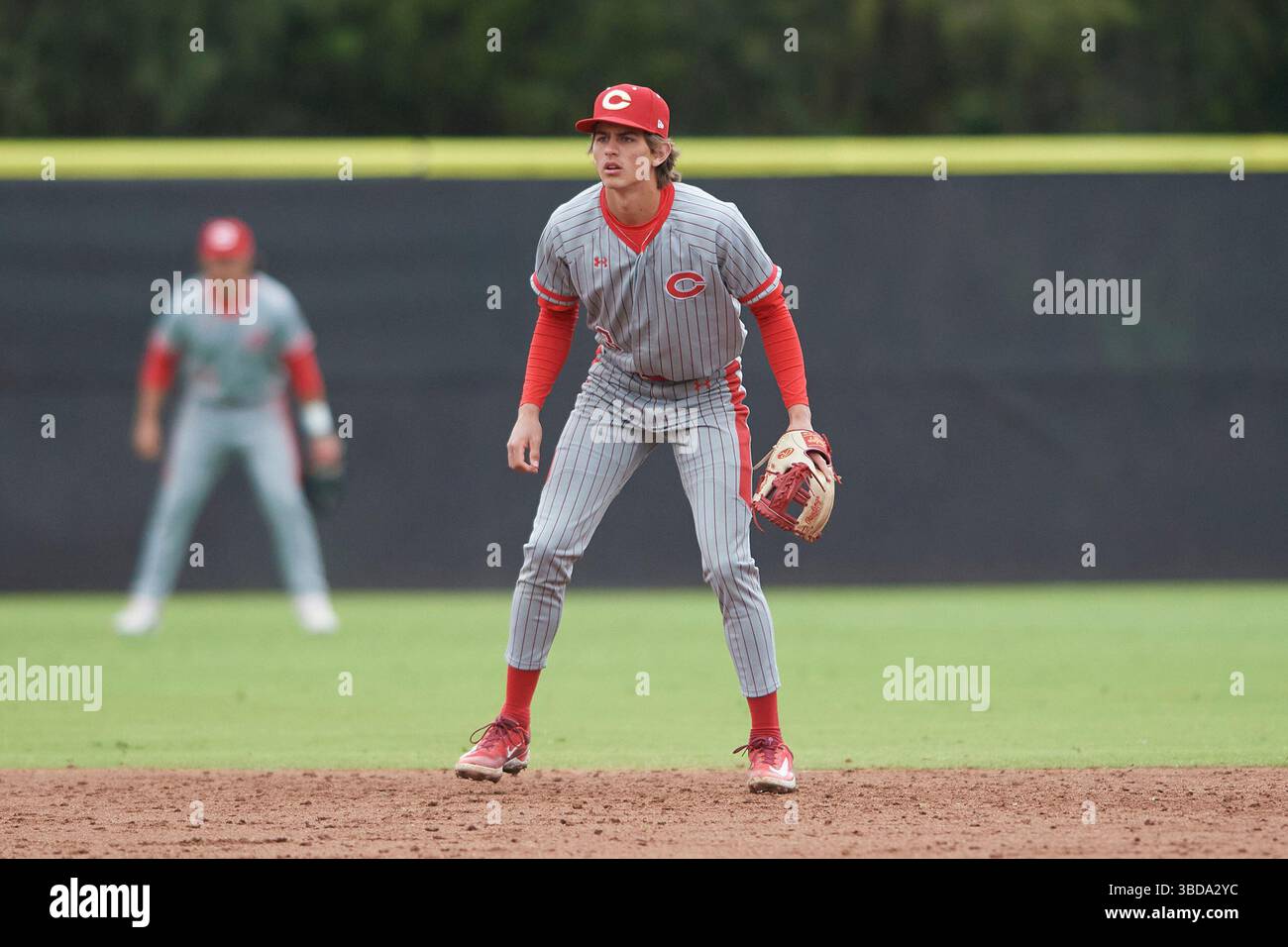 Billy Carlson (3) of the Corona Panthers (Corona, California) during ...