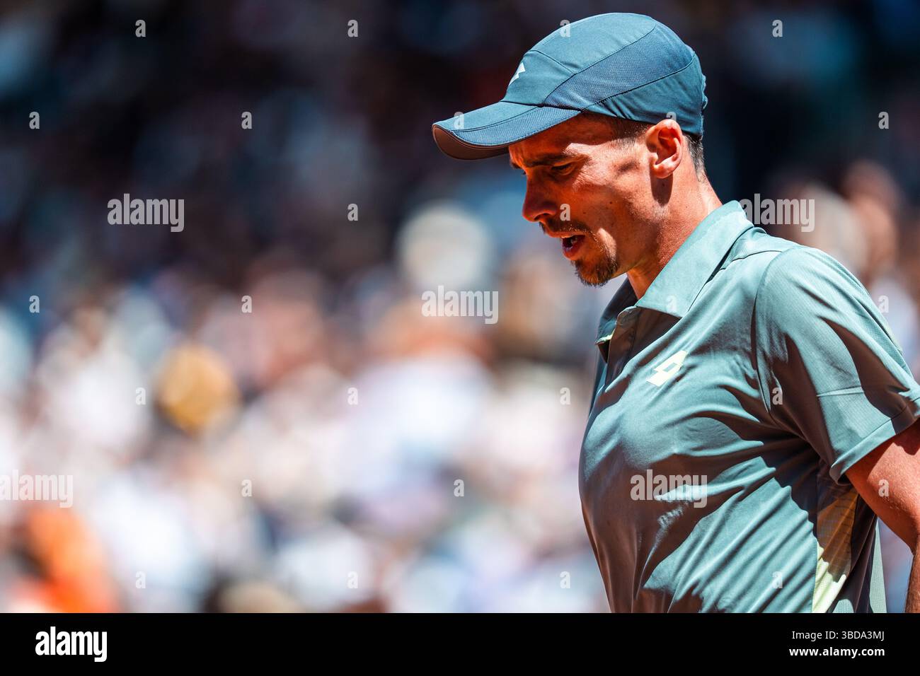 Geoffrey BLANCANEAUX of France during the qualifying of the Roland-Garros 2025, French Open ...