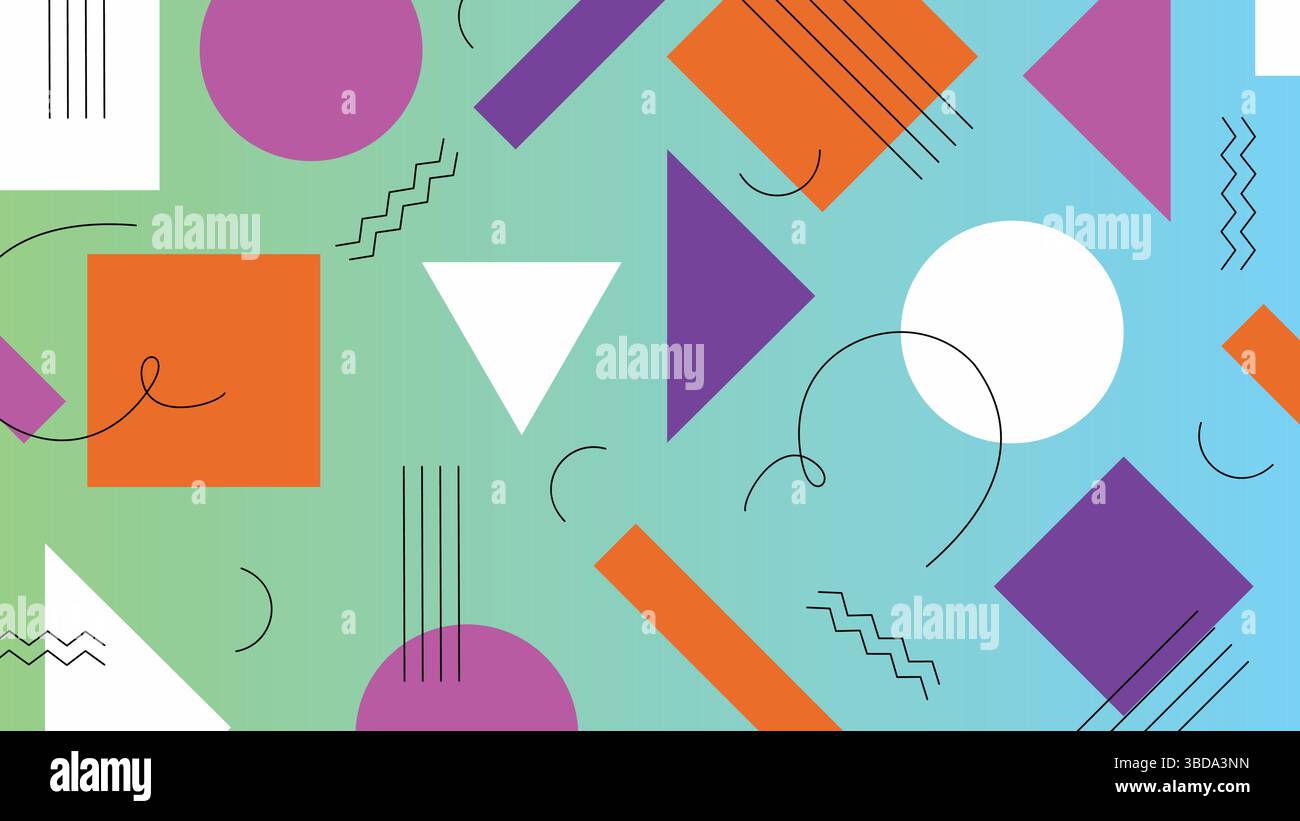 Colorful liquid blobs background Stock Vector Images - Alamy