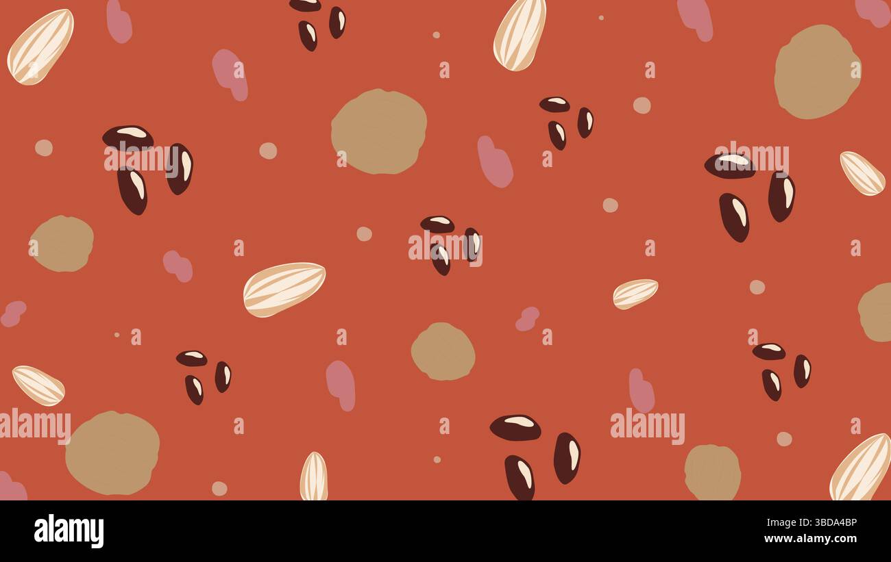 Peanut background texture composition Stock Vector Images - Alamy