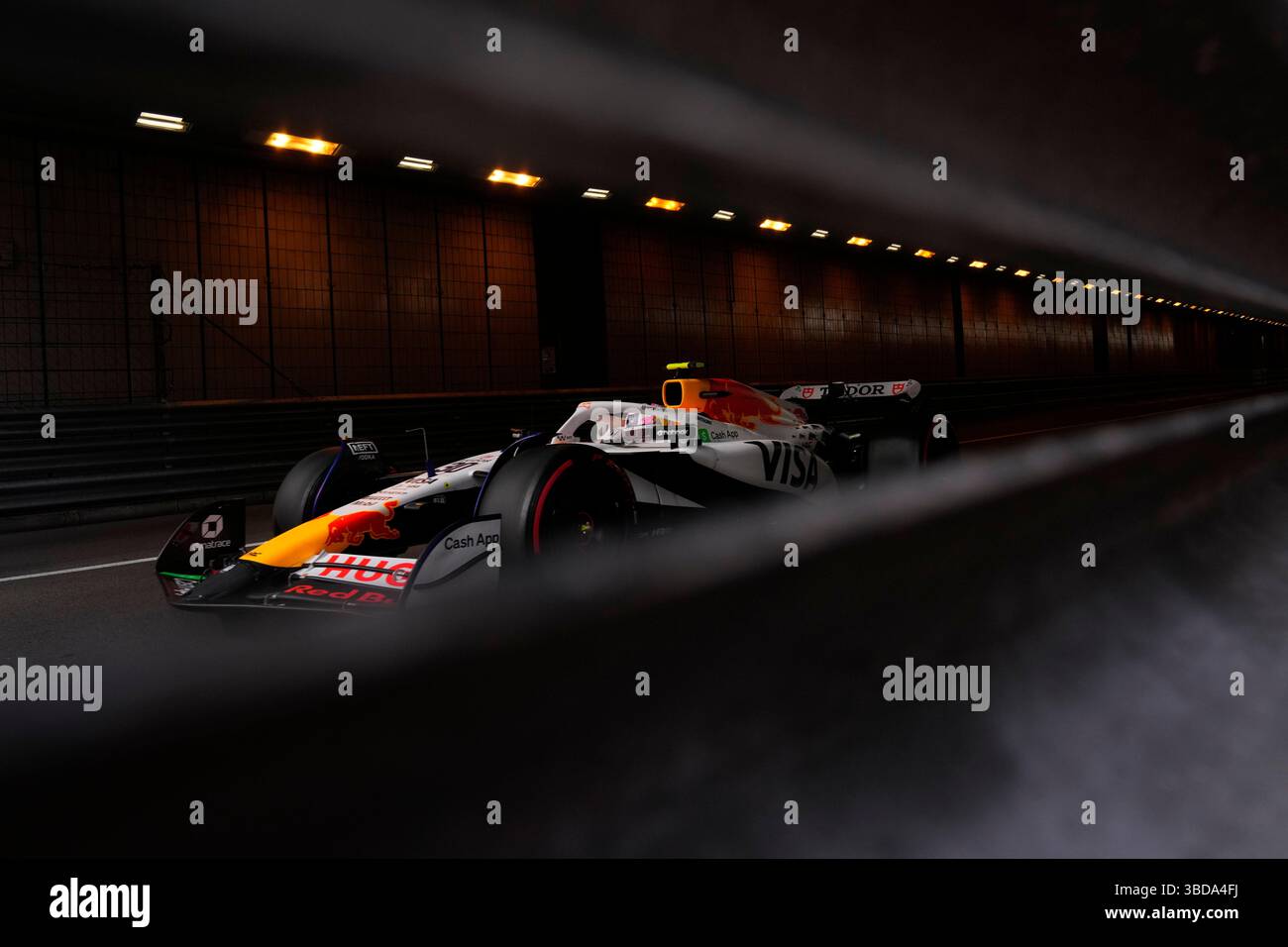 Racing Bulls driver Liam Lawson of New Zealand steers his car during ...