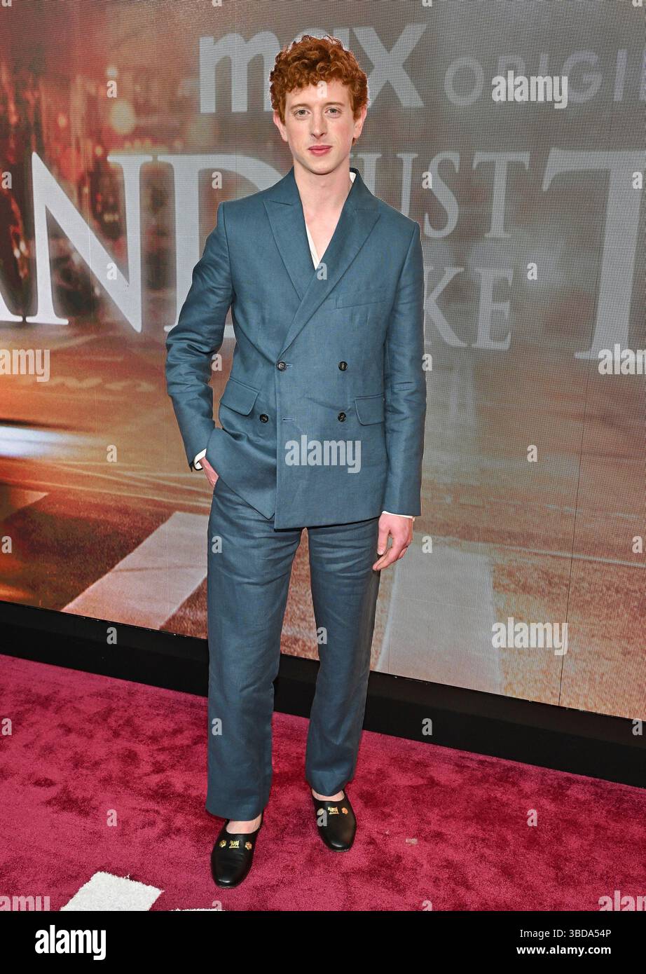 Niall Cunningham attends the premiere of "And Just Like That..." Season ...
