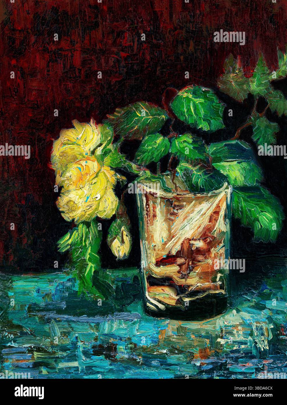 Flower painting by vincent van gogh hi-res stock photography and images ...