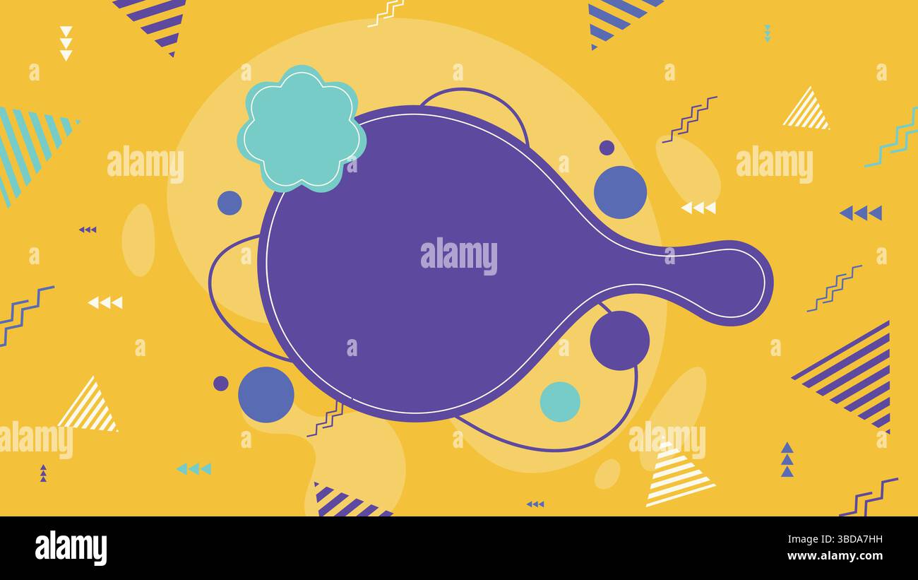 Abstract Yellow Background with Blob Background Stock Vector Image ...