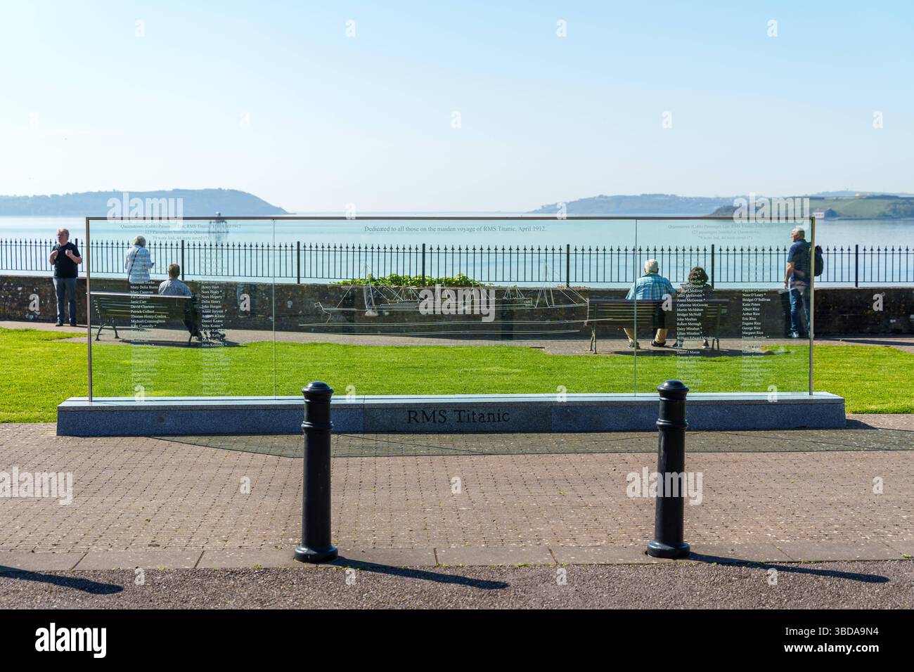 Cobh, County Cork, Ireland - 1 May 2025: The Titanic memorial in Cobh ...