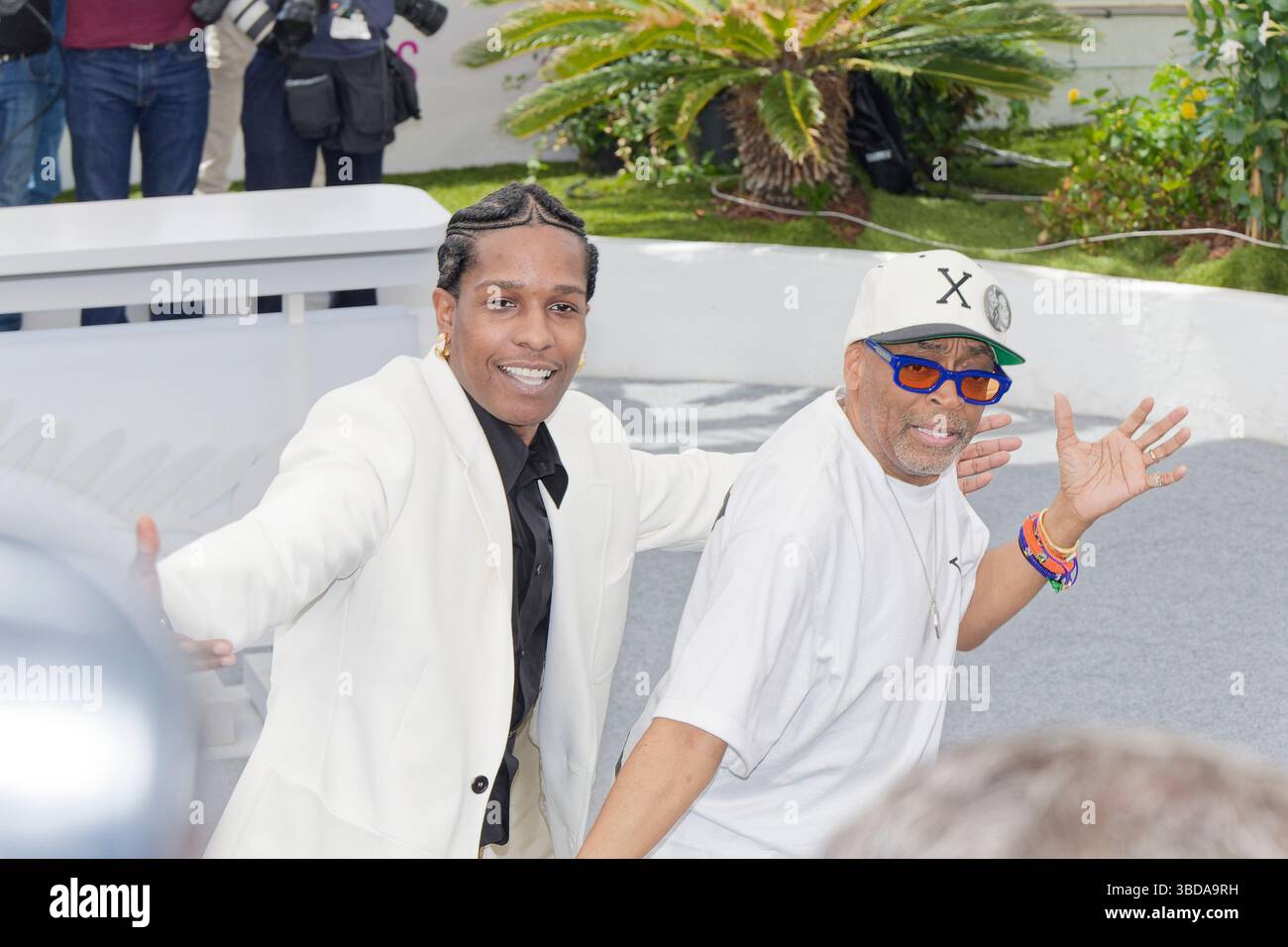 Cannes, France. 19th MaY, 2025. Director Spike Lee and Rapper ASAP ...