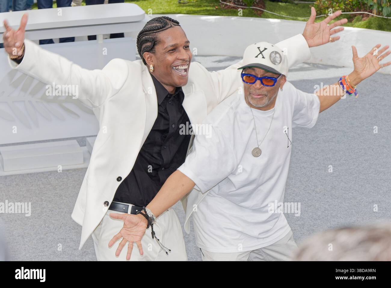 Cannes, France. 19th MaY, 2025. Director Spike Lee and Rapper ASAP ...