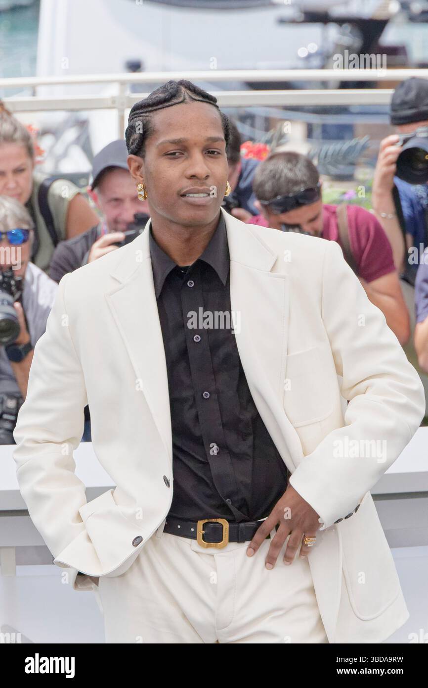 Cannes, France. 19th MaY, 2025. Rapper ASAP Rocky attends Film Highest ...