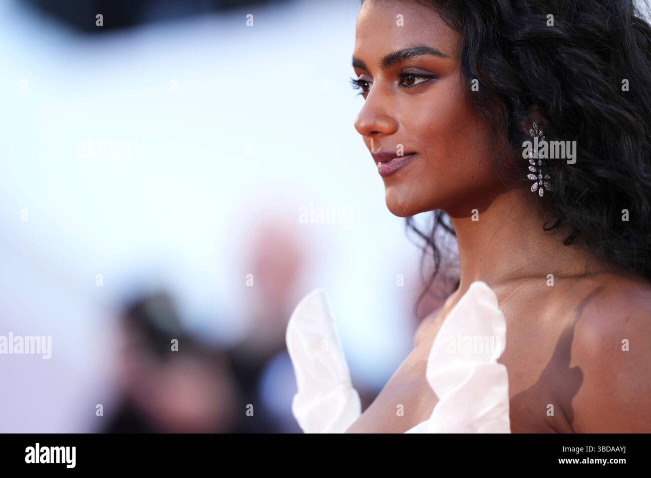 Simone Ashley poses for photographers upon arrival at the premiere of ...