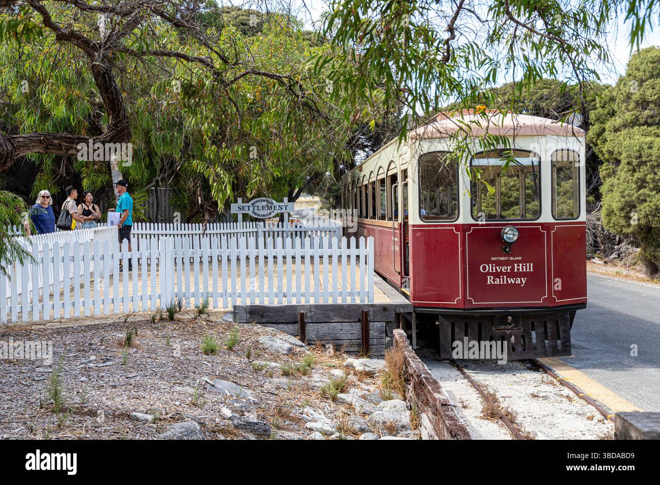 The Settlement Station of the Oliver Hill Railway, Rottnest Island ...