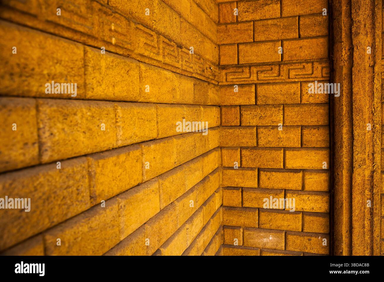 Ancient stonework in an ancient temple. Shell rock wall Stock Photo - Alamy