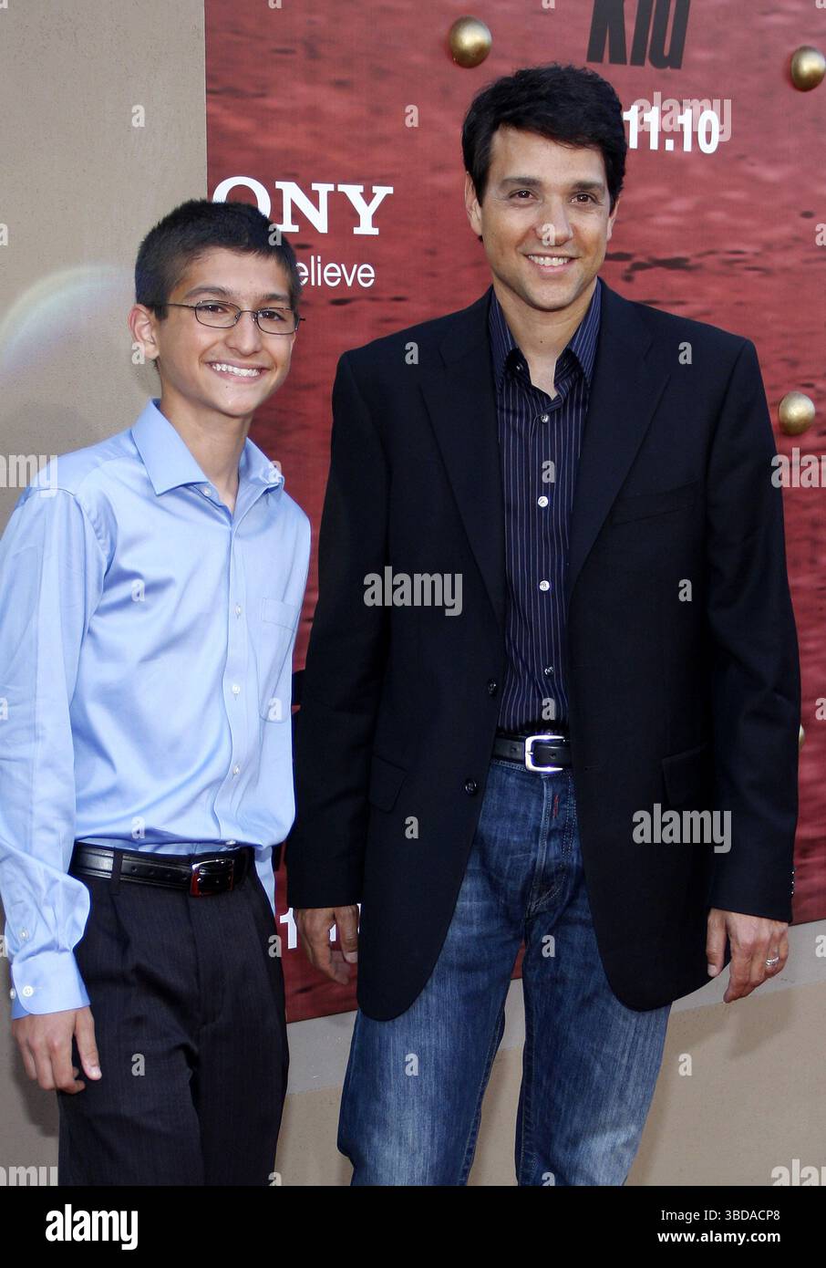 Ralph Macchio and Daniel Macchio at the Los Angeles premiere of 'The ...
