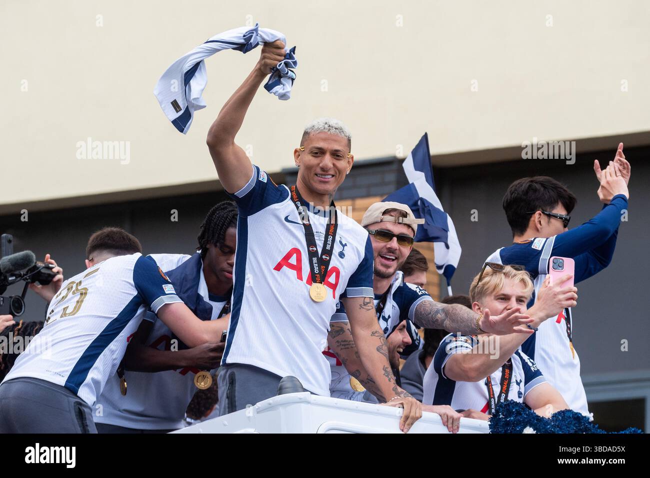 Edmonton, London, UK. 23rd May, 2025. Following their UEFA Europa ...