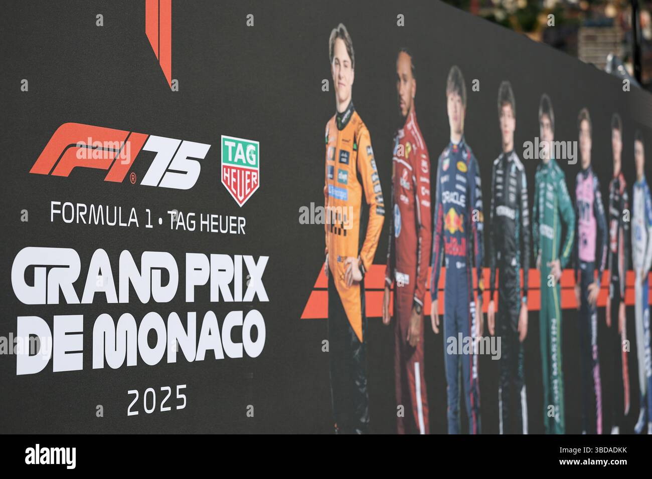 MONTE-CARLO, MONACO - MAY 23: A general view of the paddock during ...