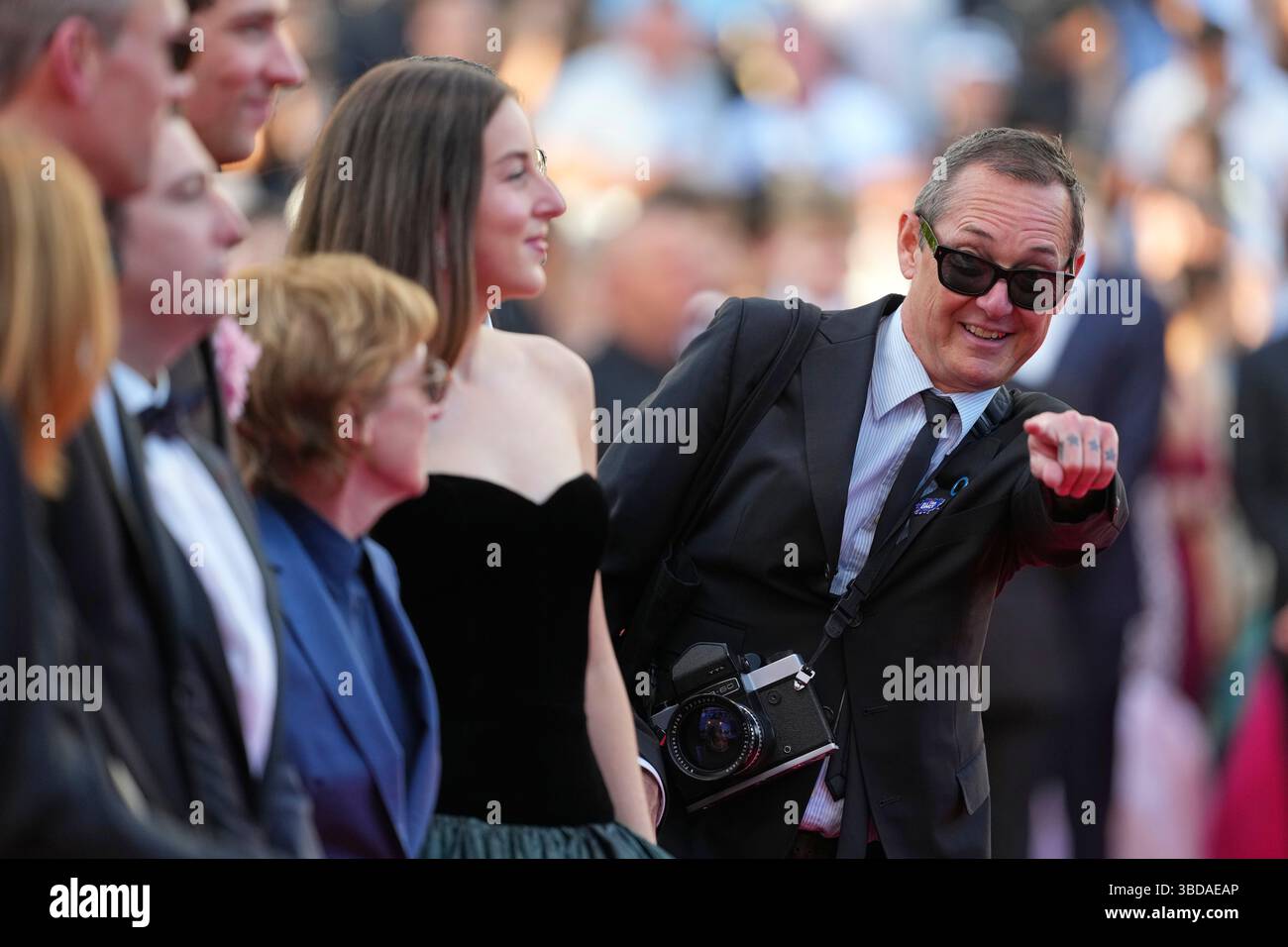 Cinematographer Chris Blauvelt, from right, Alana Haim, director Kelly Reichardt and Josh O ...