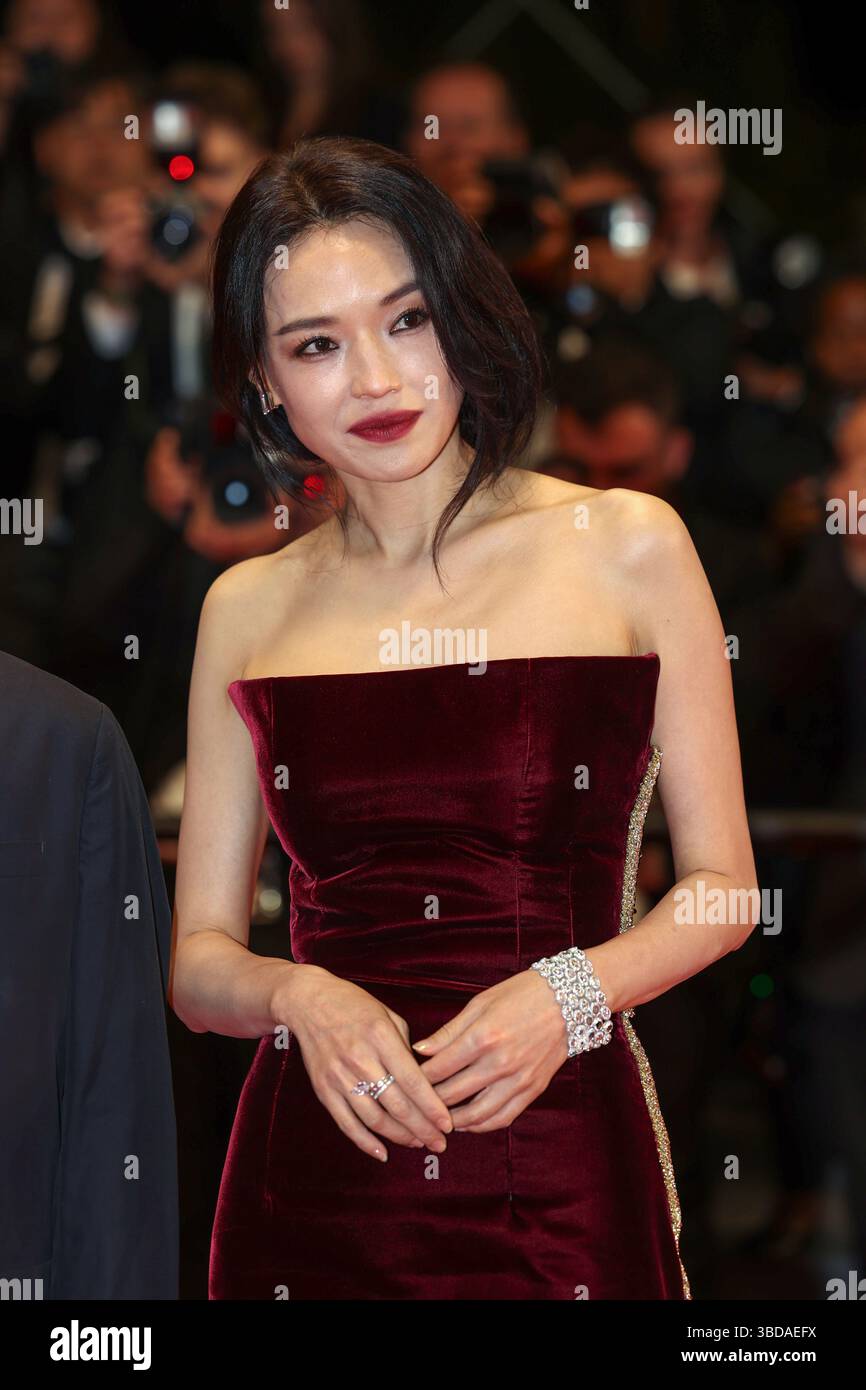 Cannes, France. 22nd May, 2025. Shu Qi, Hong Kong-Taiwanese actress and model attends the ...