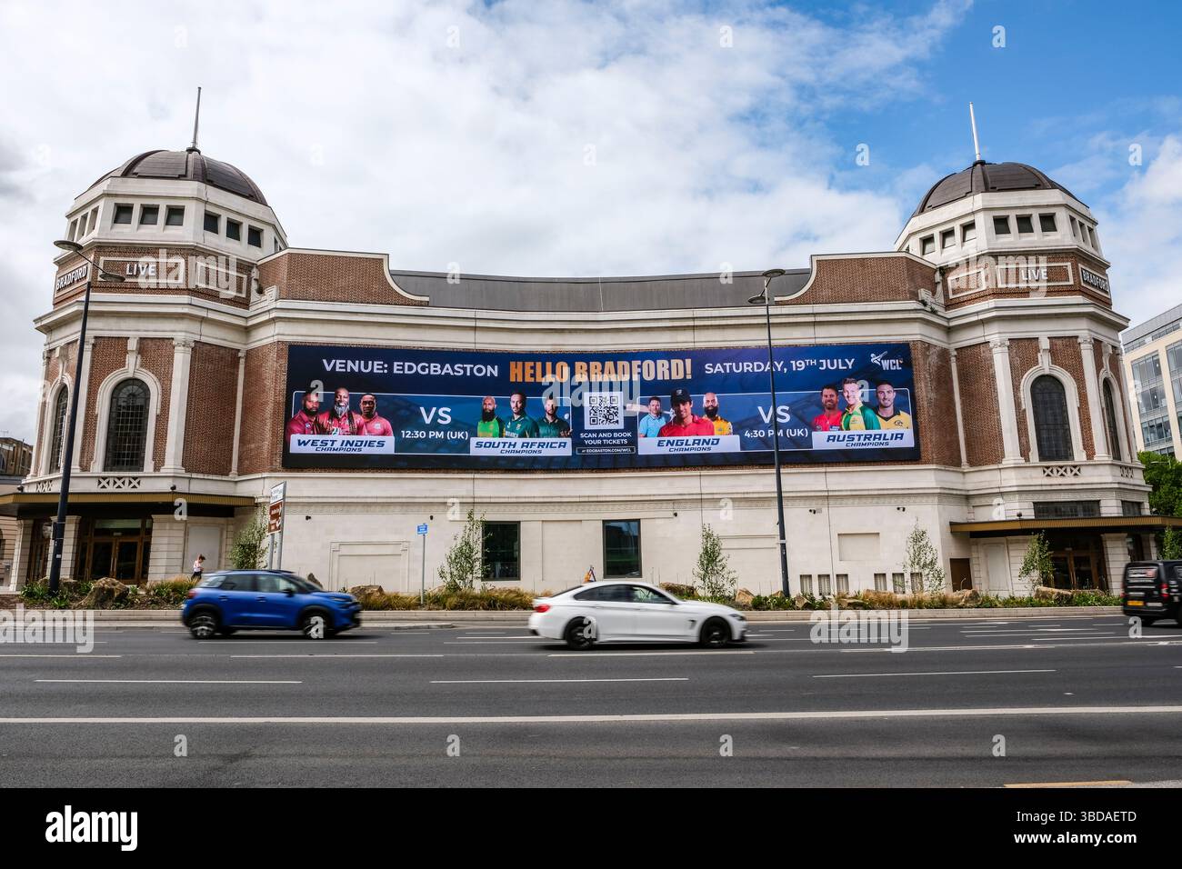 The recently regenerated Bradford Live Venue, formerly Odeon Cinema Stock Photo - Alamy