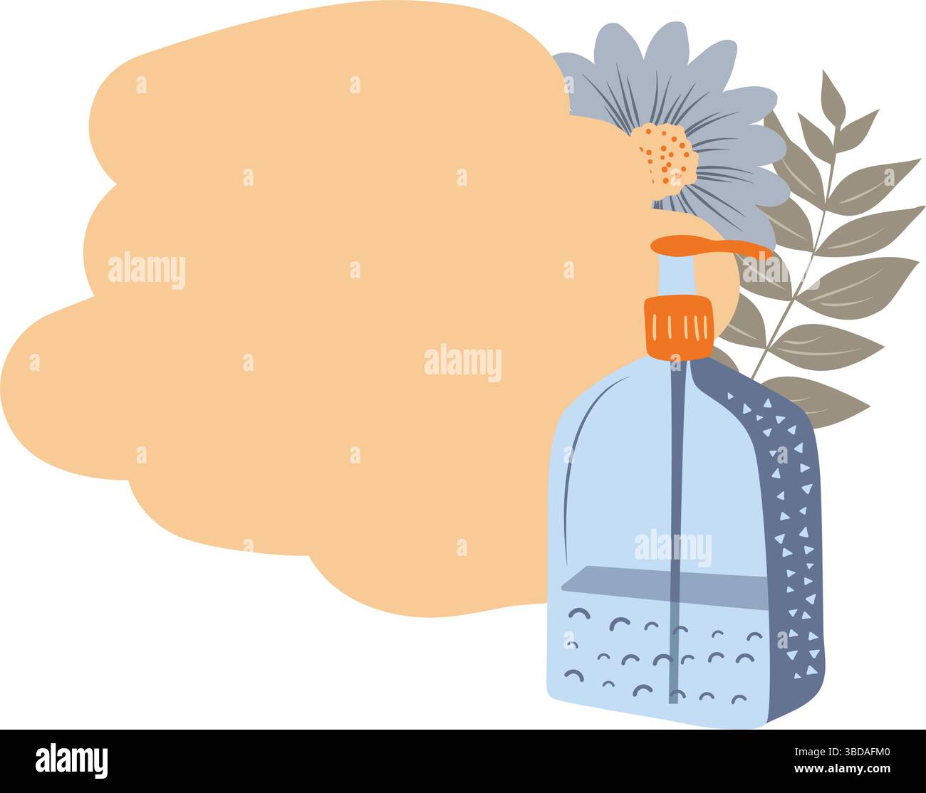 Cosmetics lotion oil wellness Stock Vector Images - Alamy