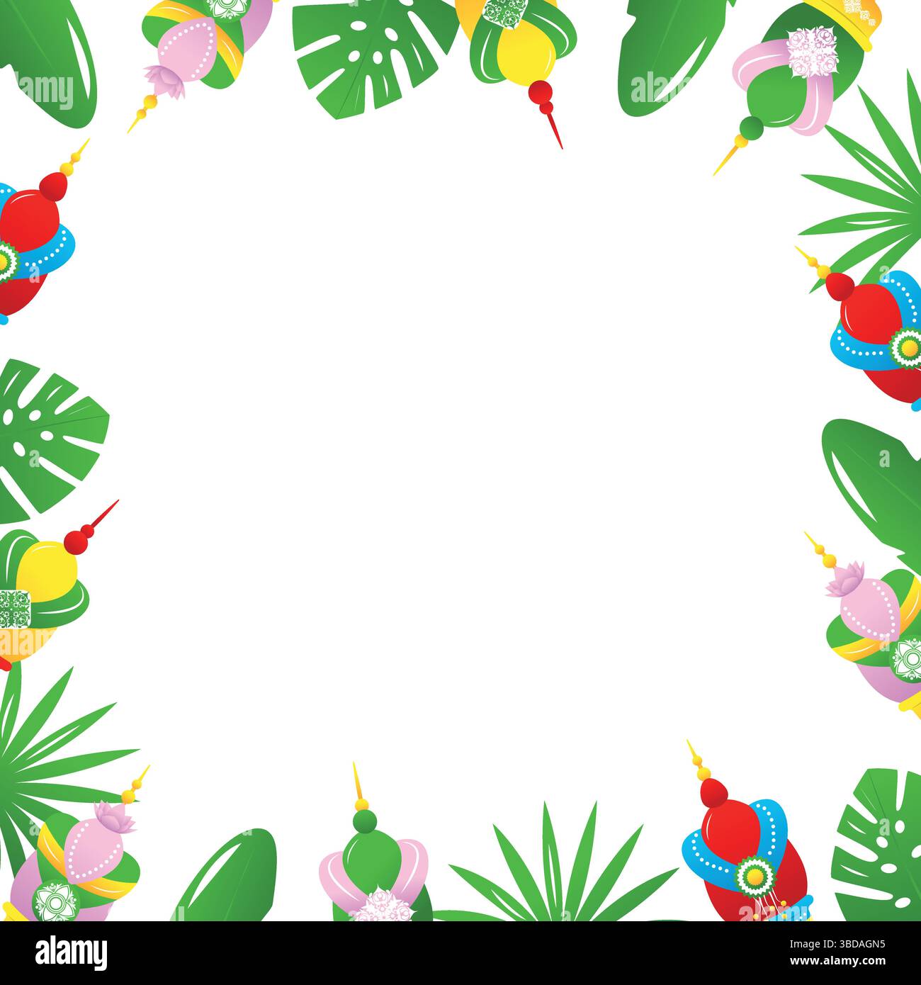 Phan Phum Thong vector cartoon frame Stock Vector Image & Art - Alamy