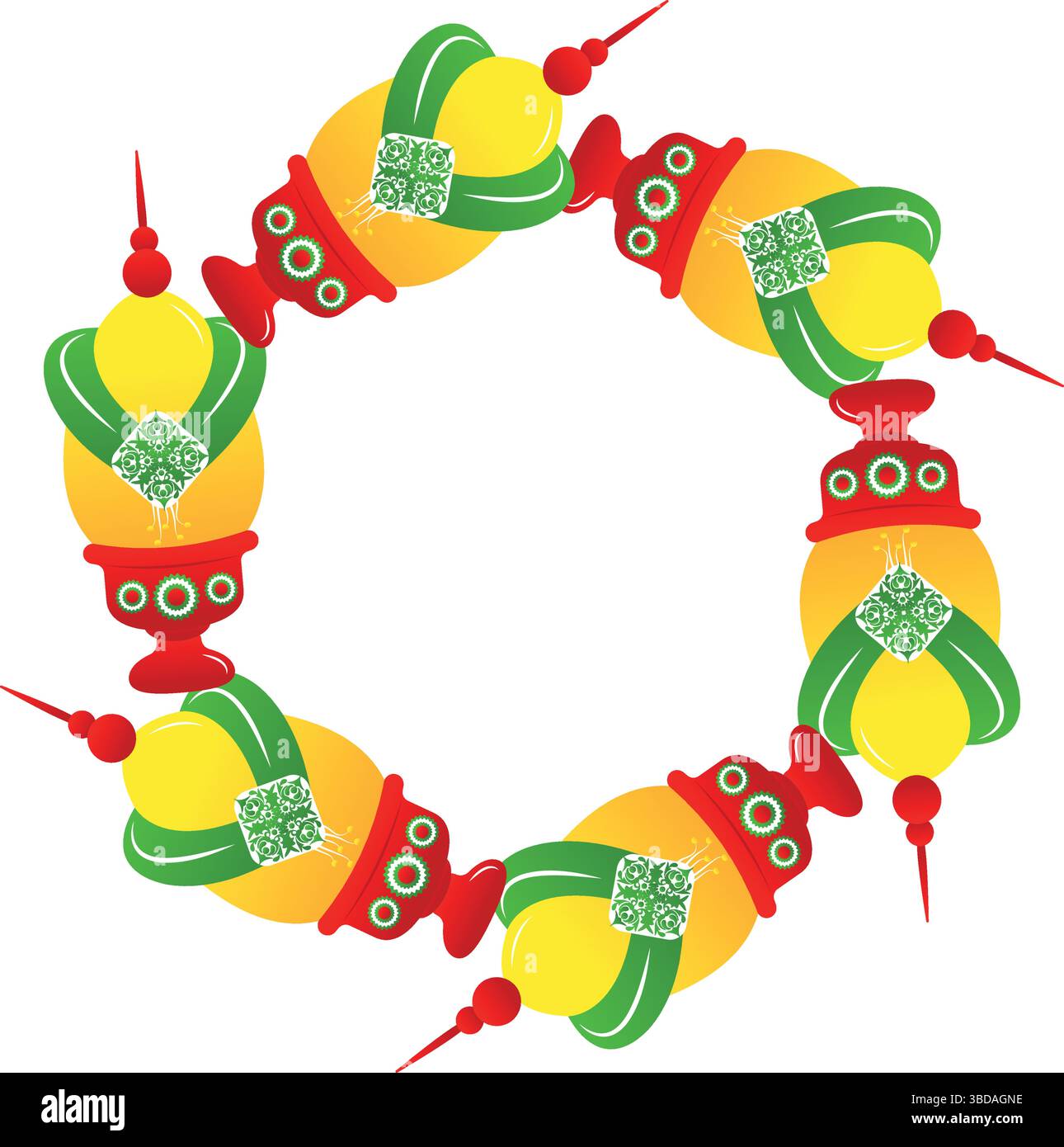 Phan Phum Thong vector cartoon frame Stock Vector Image & Art - Alamy
