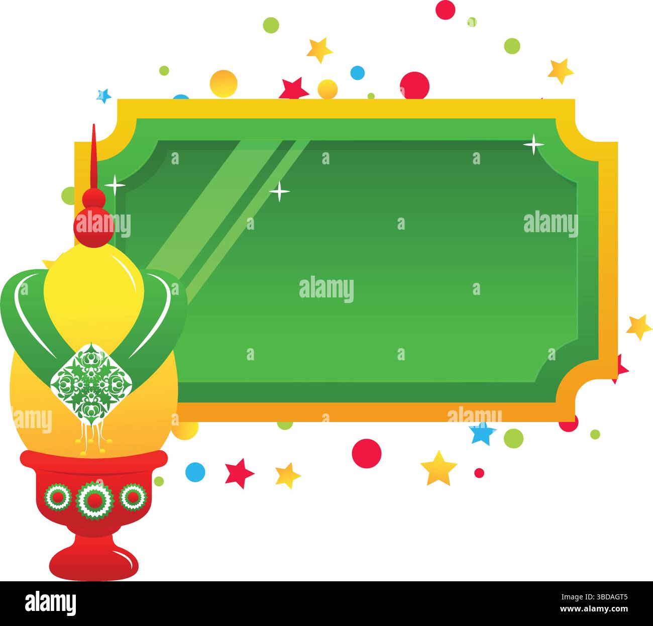 Phan Phum Thong vector cartoon frame Stock Vector Image & Art - Alamy