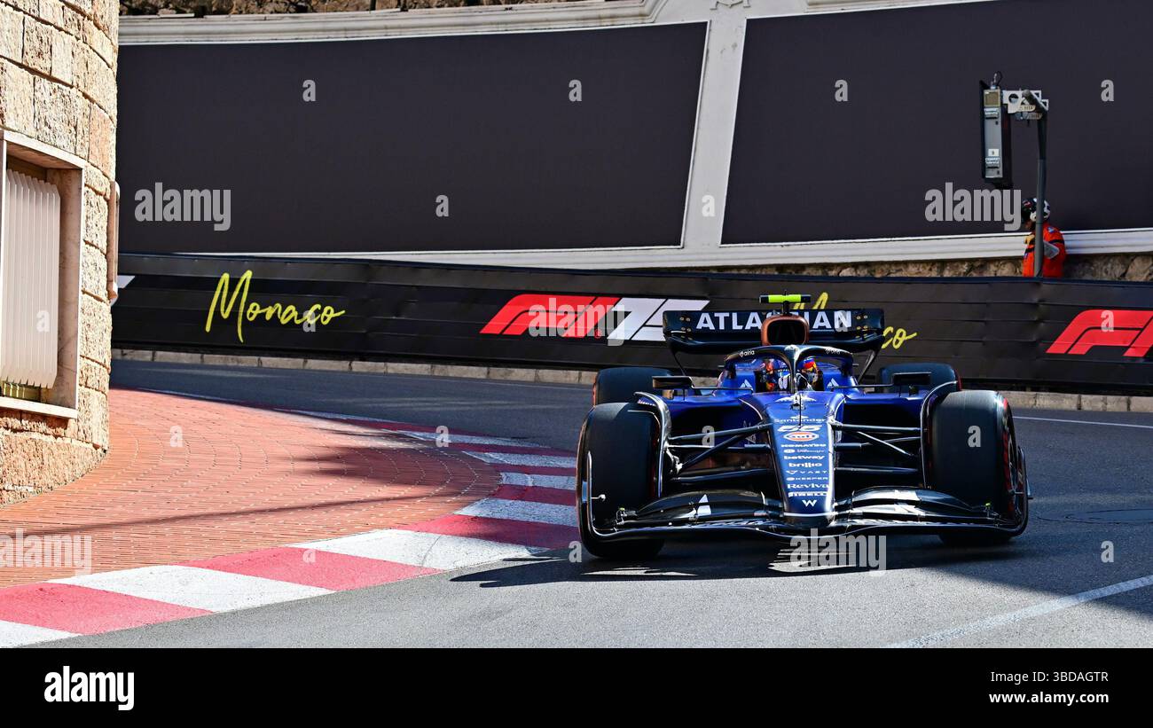 Monaco, Principality Of Monaco. 23rd May, 2025. Practice 1 & 2, Formula ...