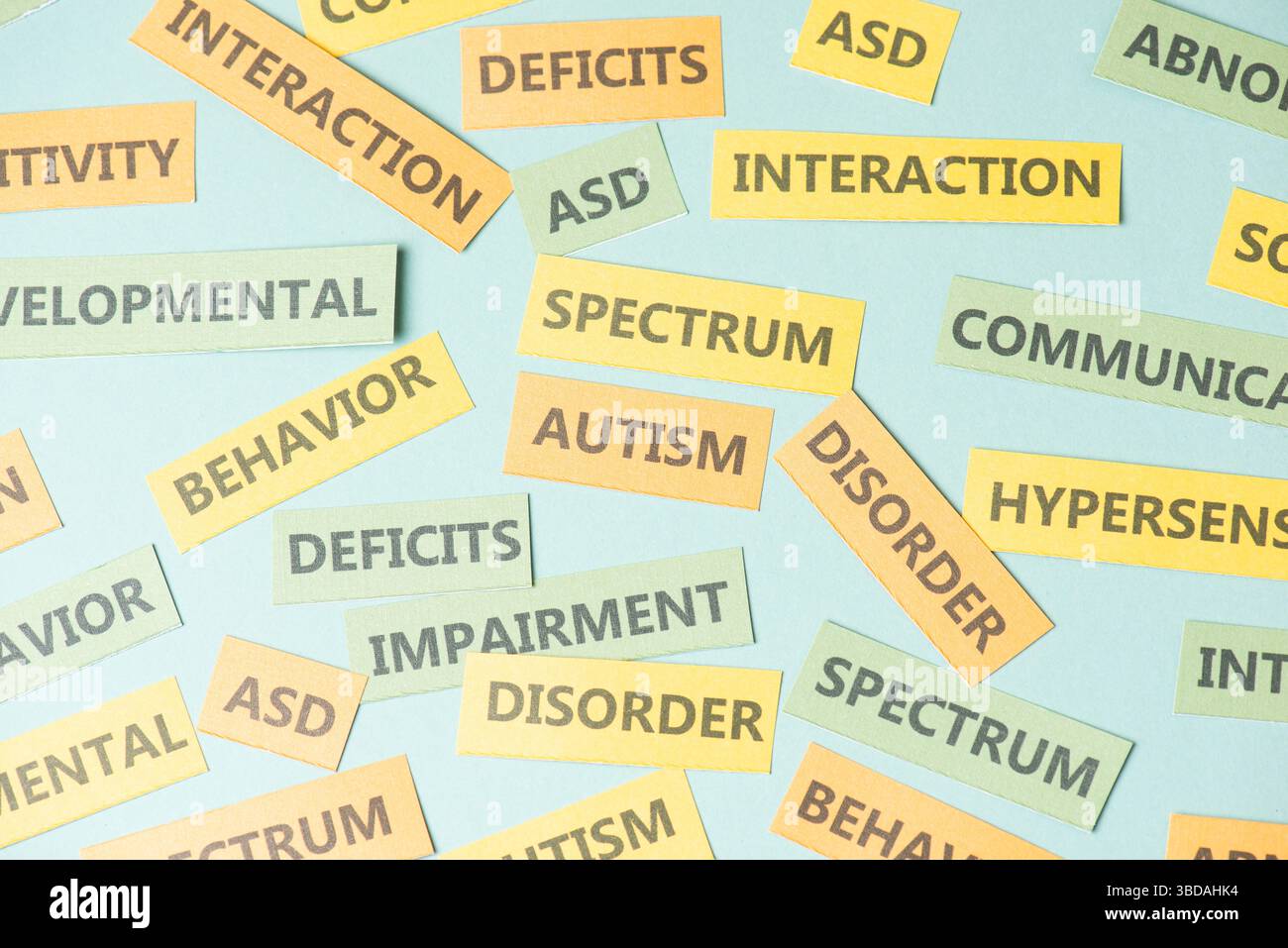ASD autism neurodevelopmental spectrum disorder, deficits in social ...