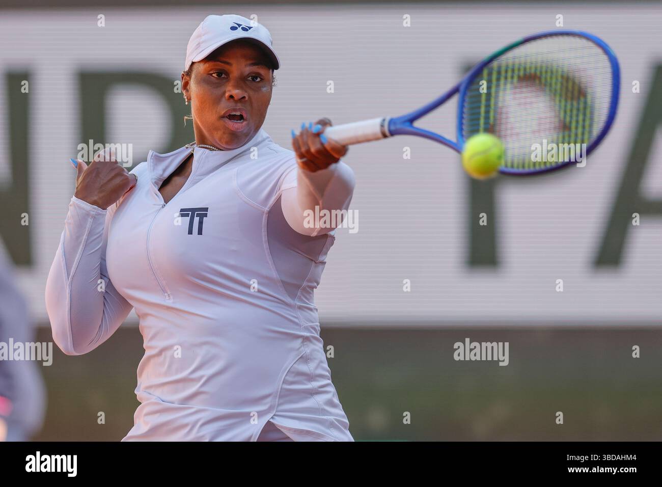 Paris, Paris, France. 23rd May, 2025. Taylor Townsend (USA) in action ...
