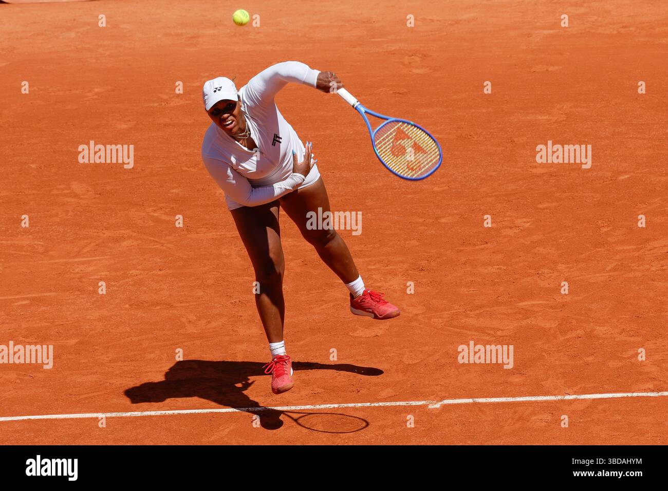 Paris, Paris, France. 23rd May, 2025. Taylor Townsend (USA) in action ...