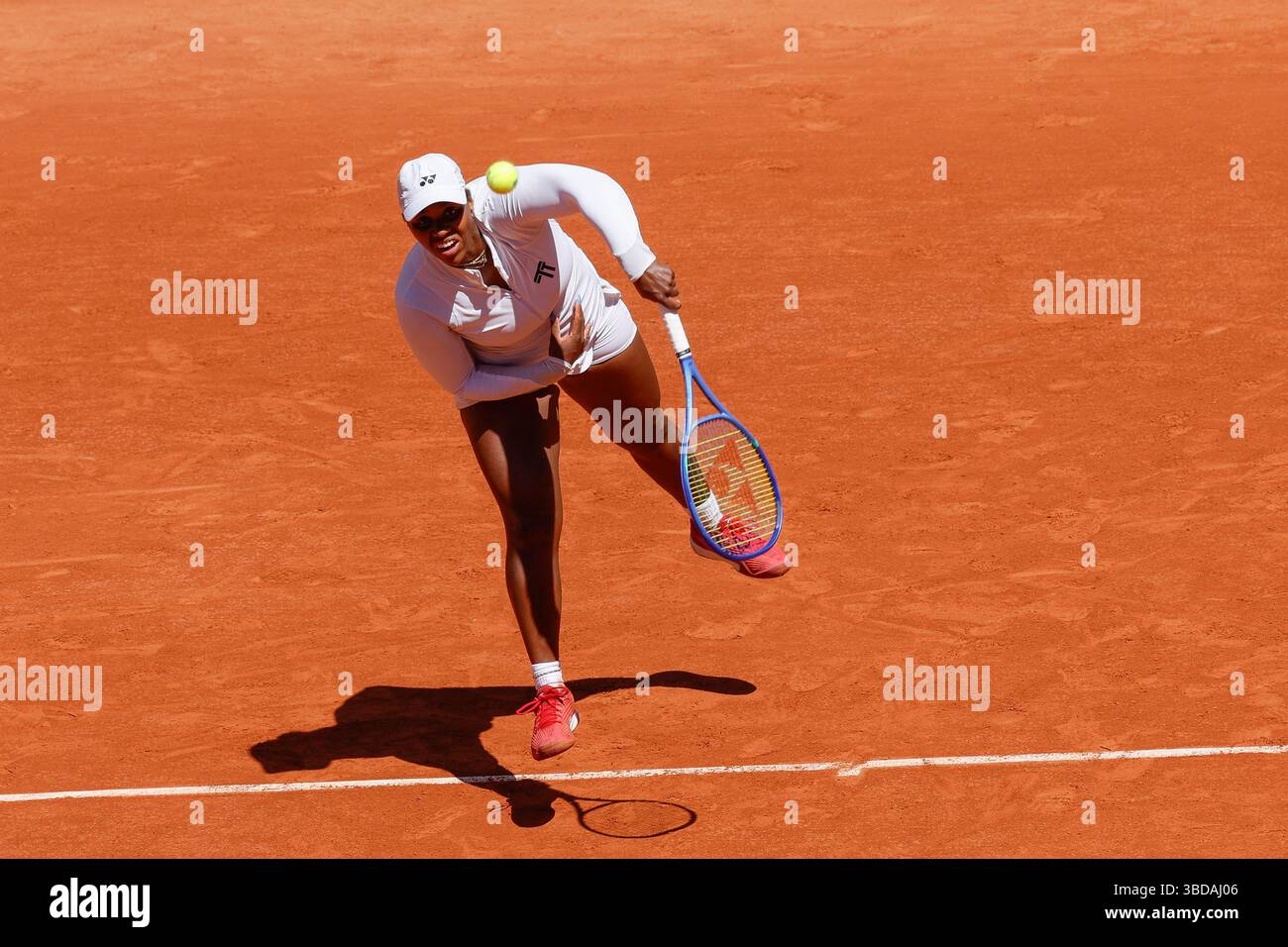 Paris, Paris, France. 23rd May, 2025. Taylor Townsend (USA) in action ...