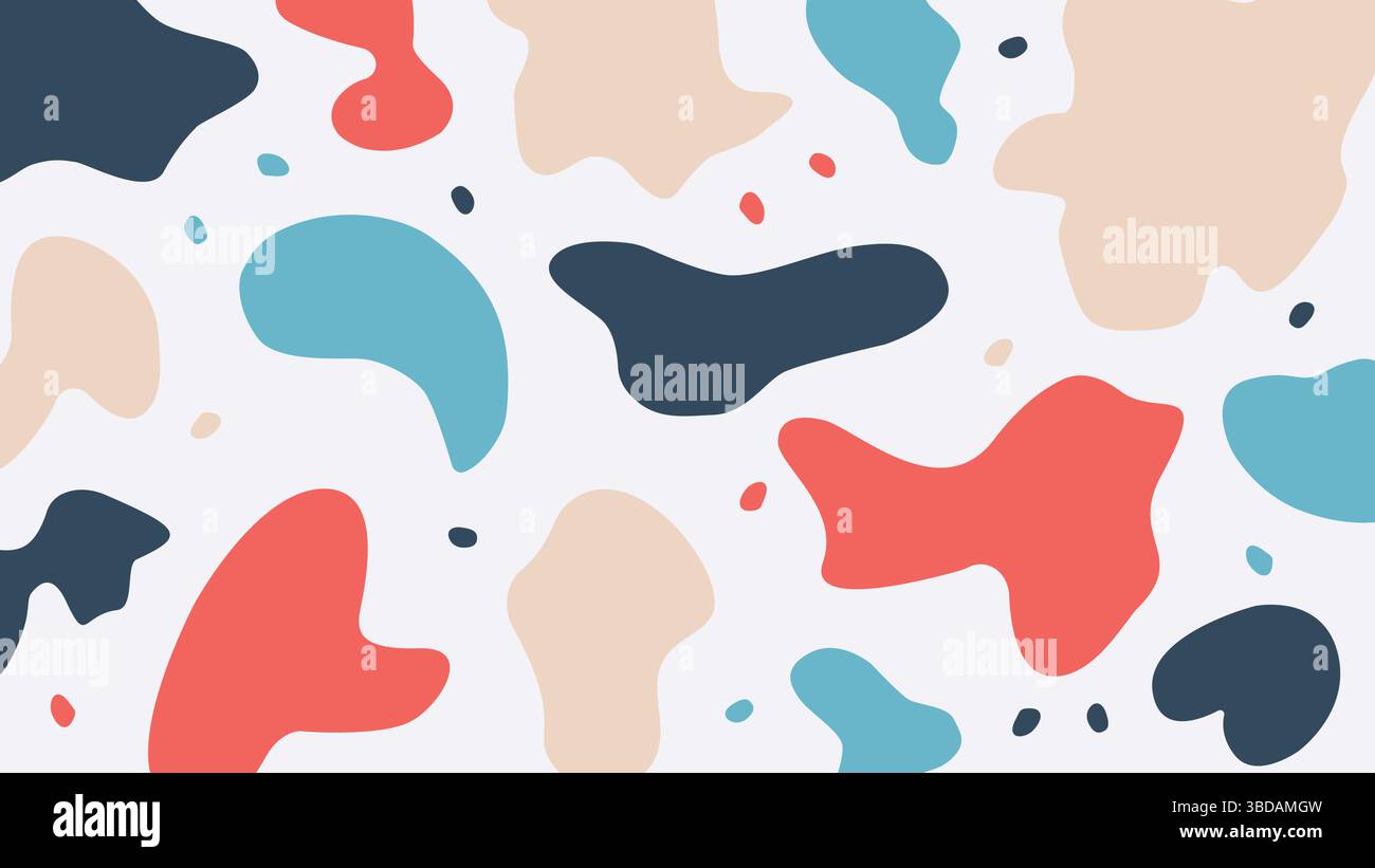 Abstract playful color splash background Stock Vector Image & Art - Alamy