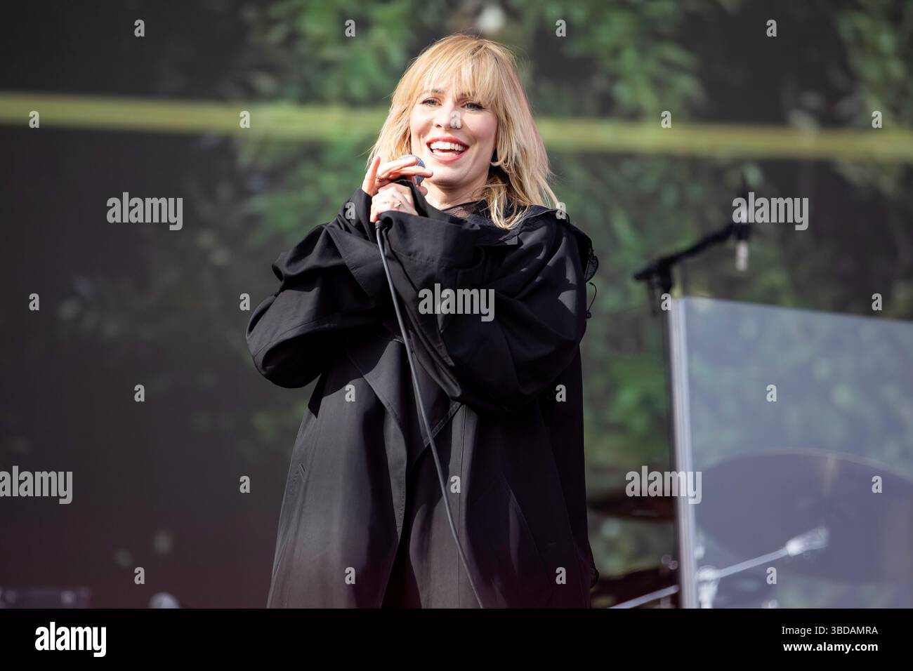Liverpool, England, 23rd May, 2025. Natasha Bedingfield playing Radio 1 ...