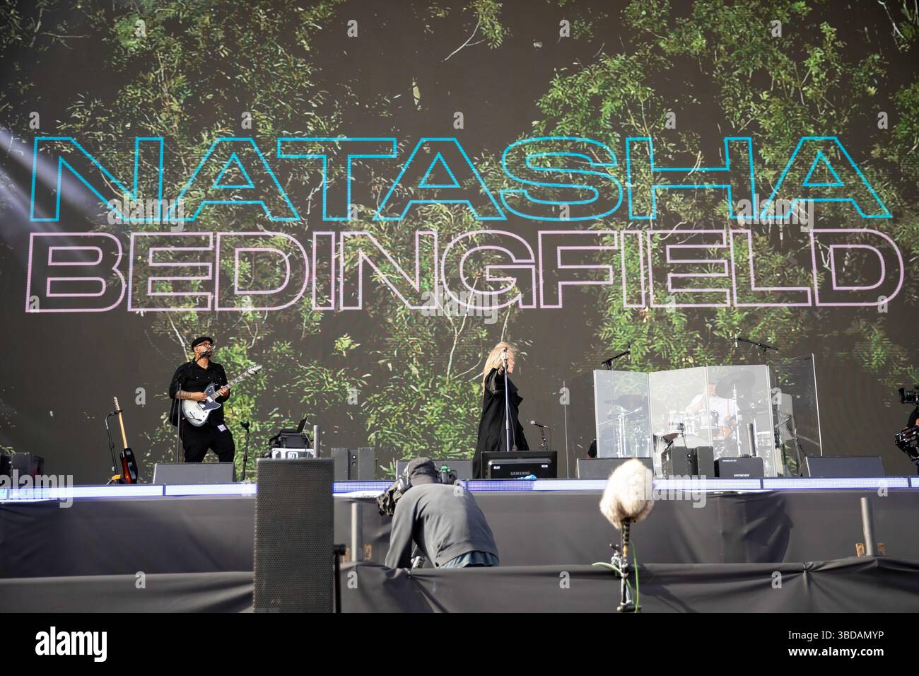 Liverpool, England, 23rd May, 2025. Natasha Bedingfield playing Radio 1 ...