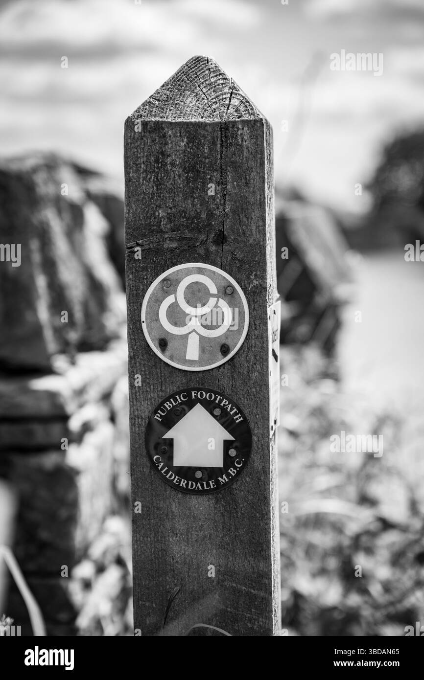 Village green signpost Black and White Stock Photos & Images - Alamy
