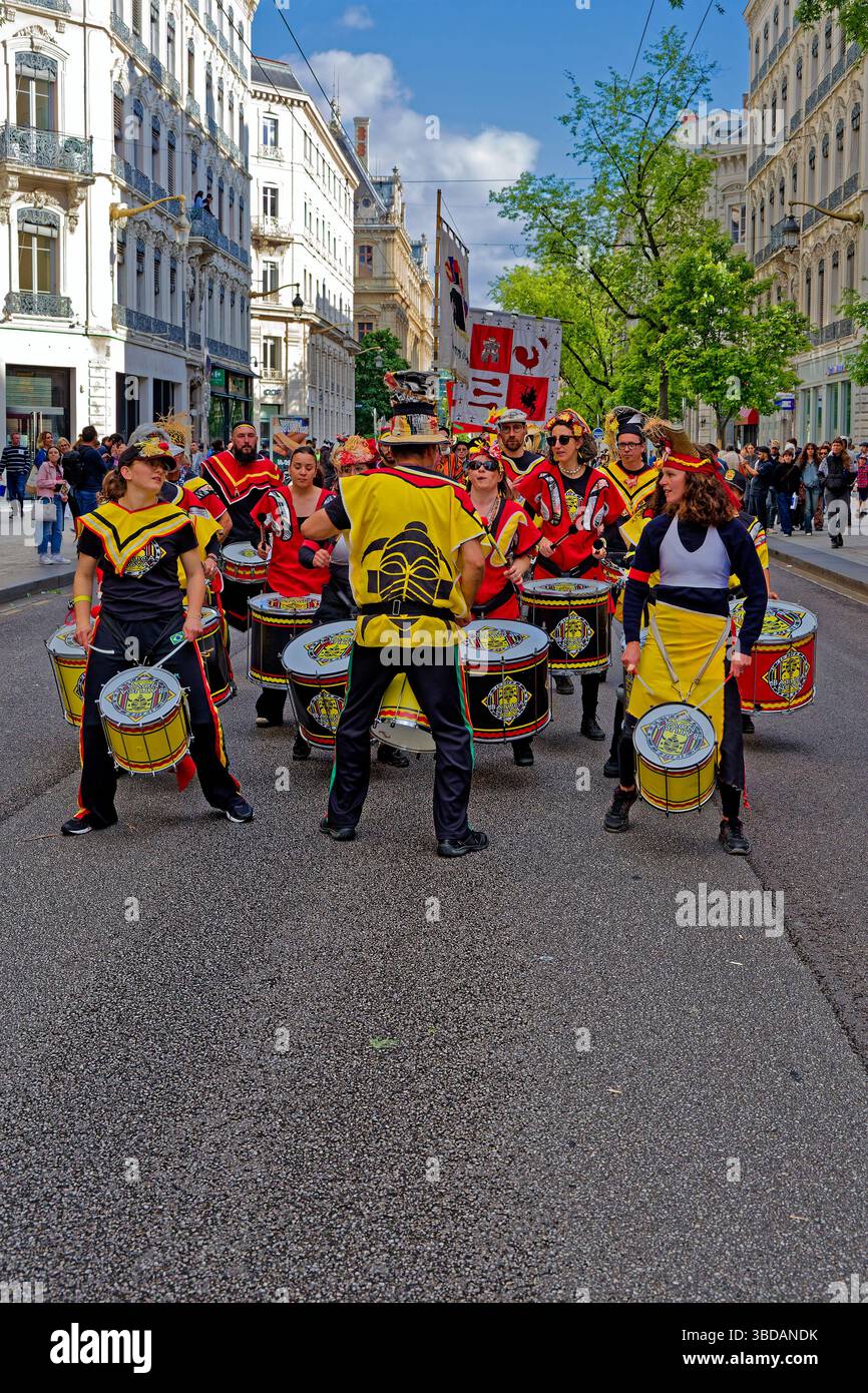 LYON, FRANCE, May 22, 2025 : Composed of passionate amateur musicians ...