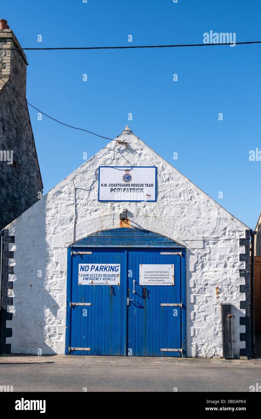 Portpatrick RNLI lifeboat Station, Stranraer, Dumfries and Galloway ...