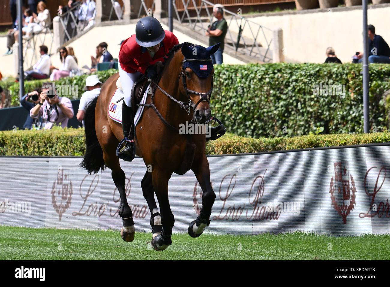 Rome, Italy. 23rd May, 2025. Lillie Keenan (USA) during the 92Â° CSIO ...
